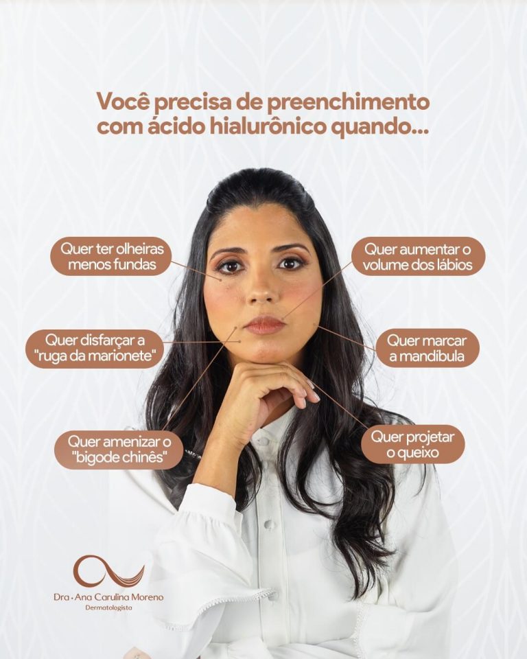 Tratamentos e Procedimentos Estéticos Faciais - Dra. Ana Carulina Moreno