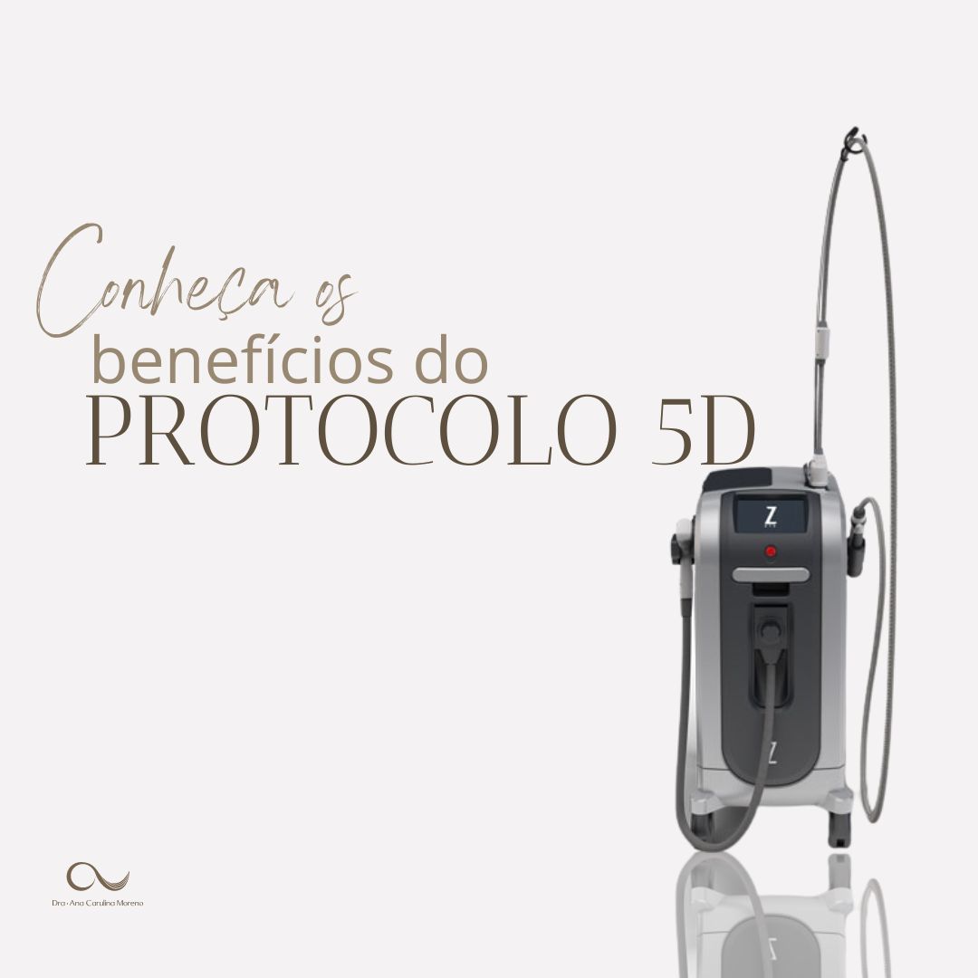 Protocolo 5D para Rejuvenescimento a Laser - Dra. Ana Carulina Moreno